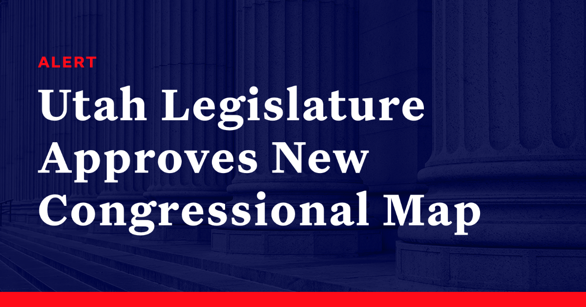 Utah Legislature Approves New Congressional Map - Democracy Docket