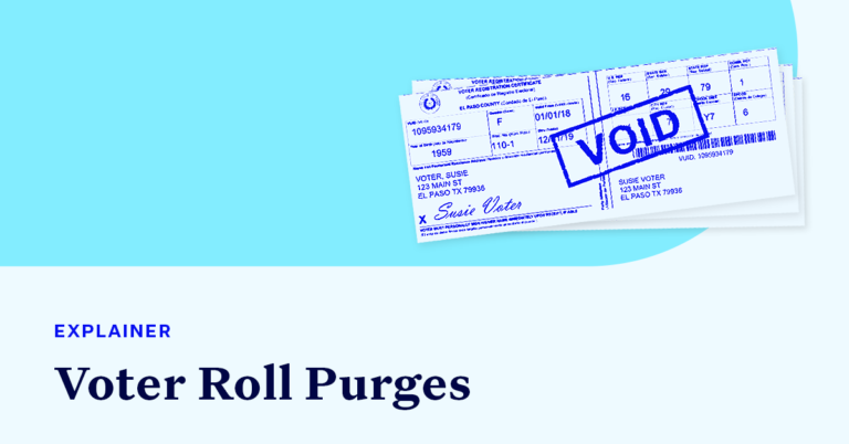 How States Purge Voters From the Rolls - Democracy Docket