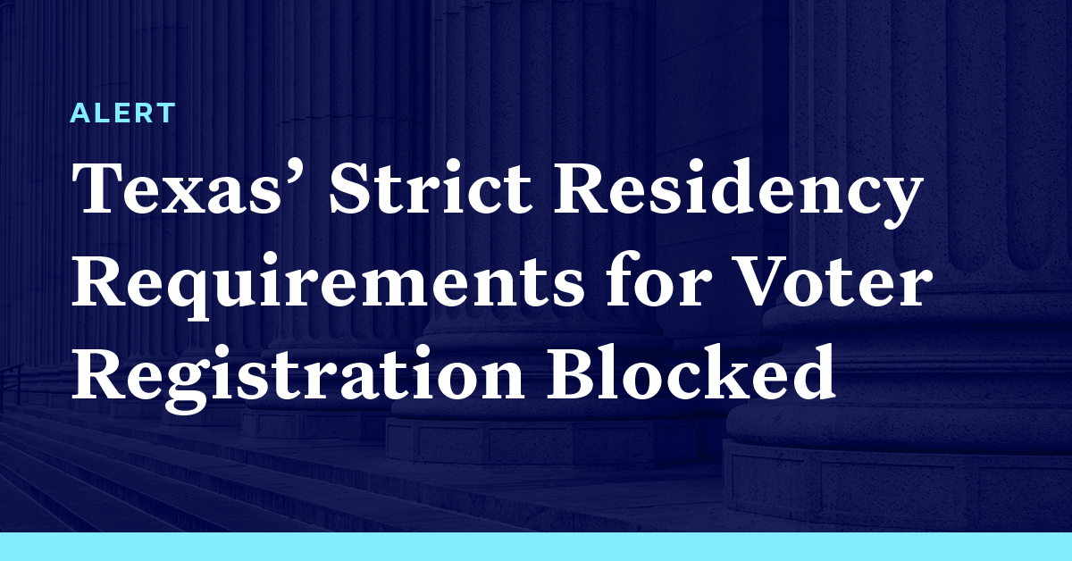 Democracy Alerts Court Blocks Strict Residency Requirements For Voter democracy-alerts-court-blocks-strict-residency-requirements-for-voter