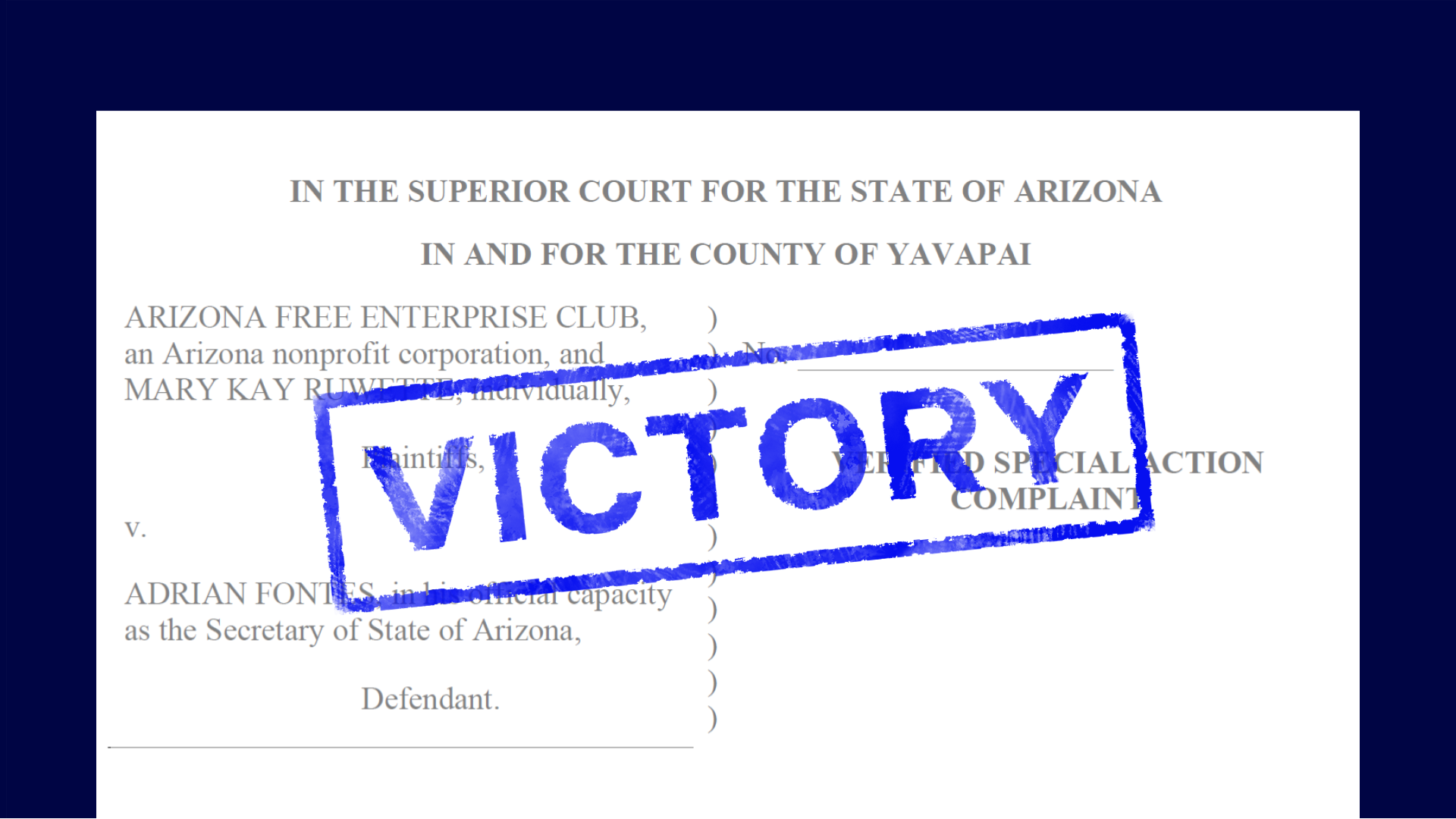 Court Cases - Arizona Drop Boxes Challenge - Democracy Docket