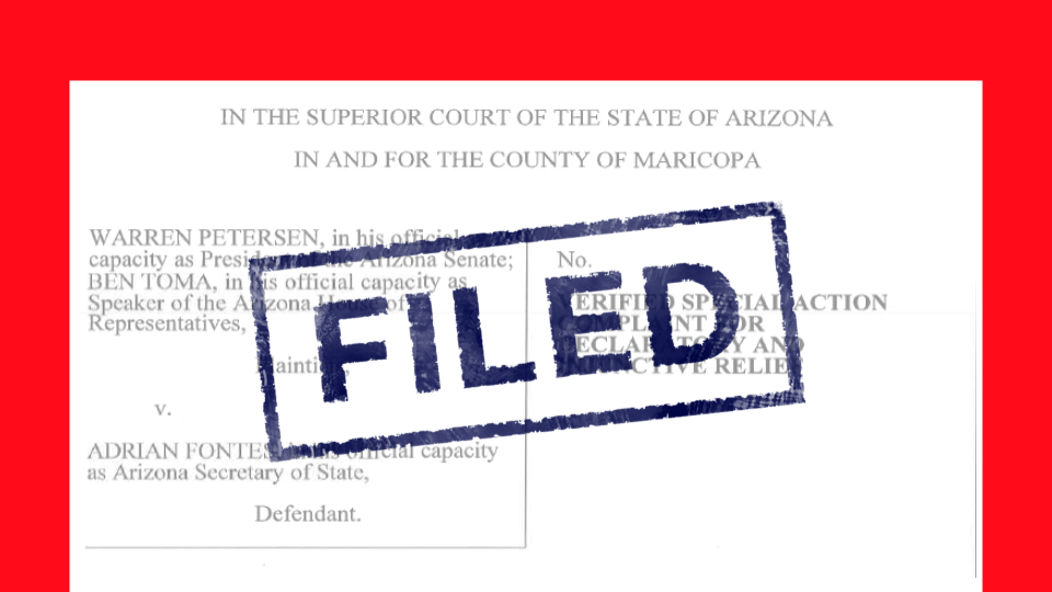 Court Cases - Arizona 2023 Election Procedures Manual Challenge ...