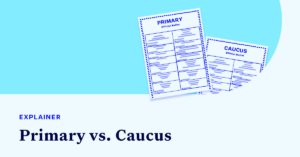The Differences Between Presidential Primaries and Caucuses - Democracy ...