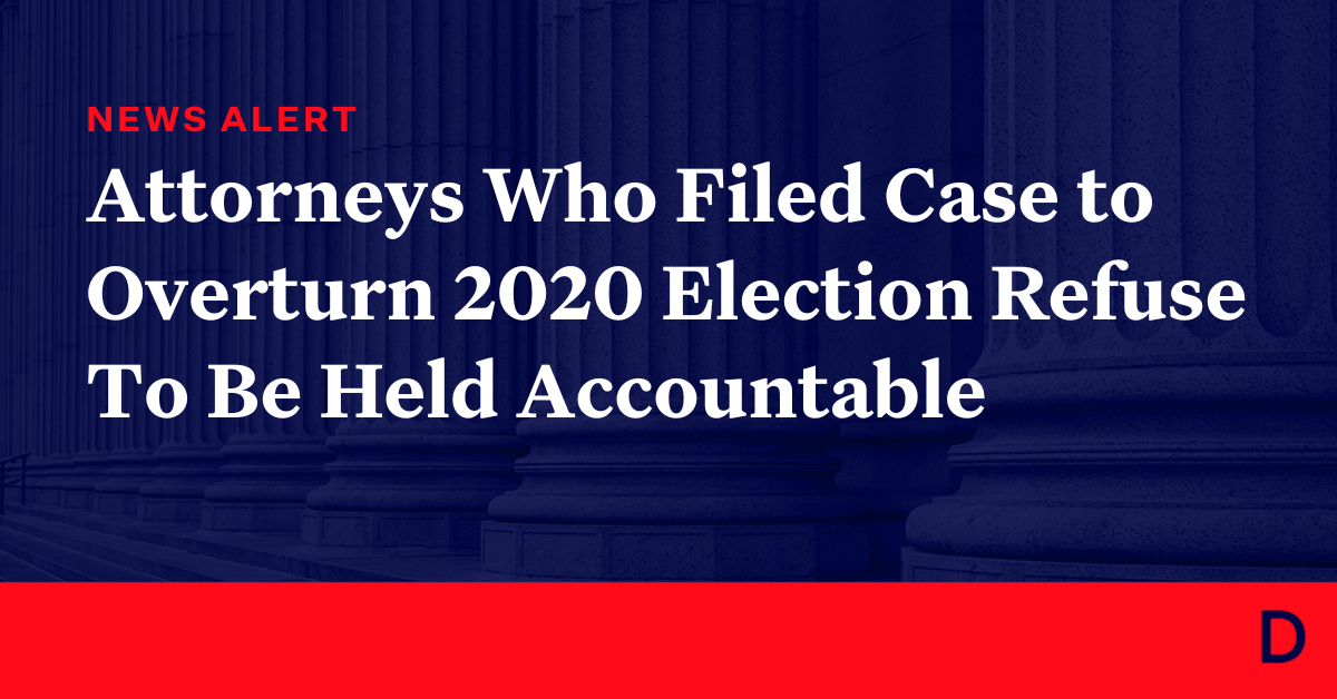 Attorneys Who Filed Case To Overturn 2020 Election in Michigan Refuse ...