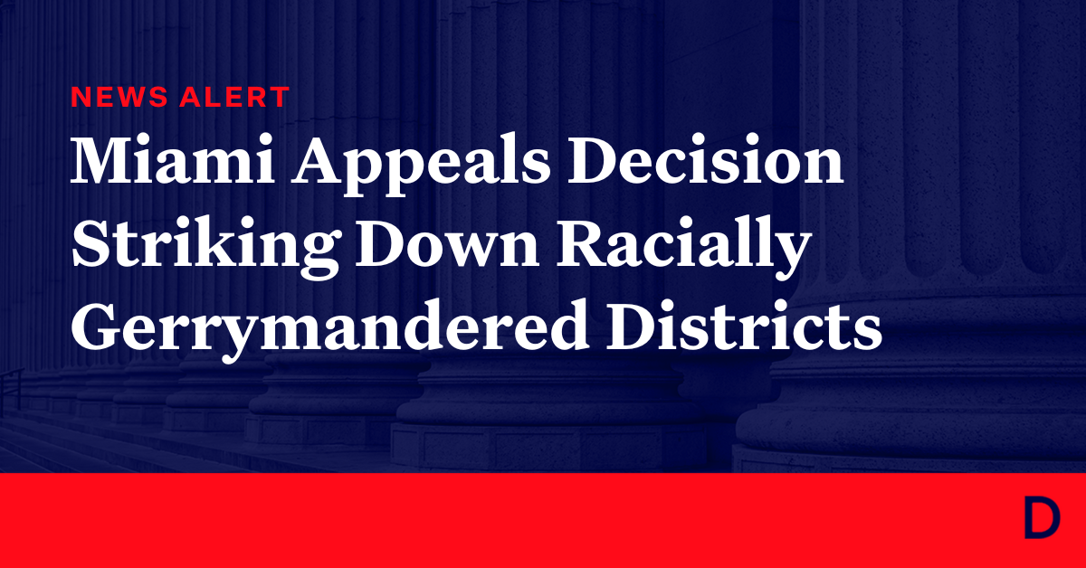 Miami Appeals Decision Striking Down Racially Gerrymandered Commission ...