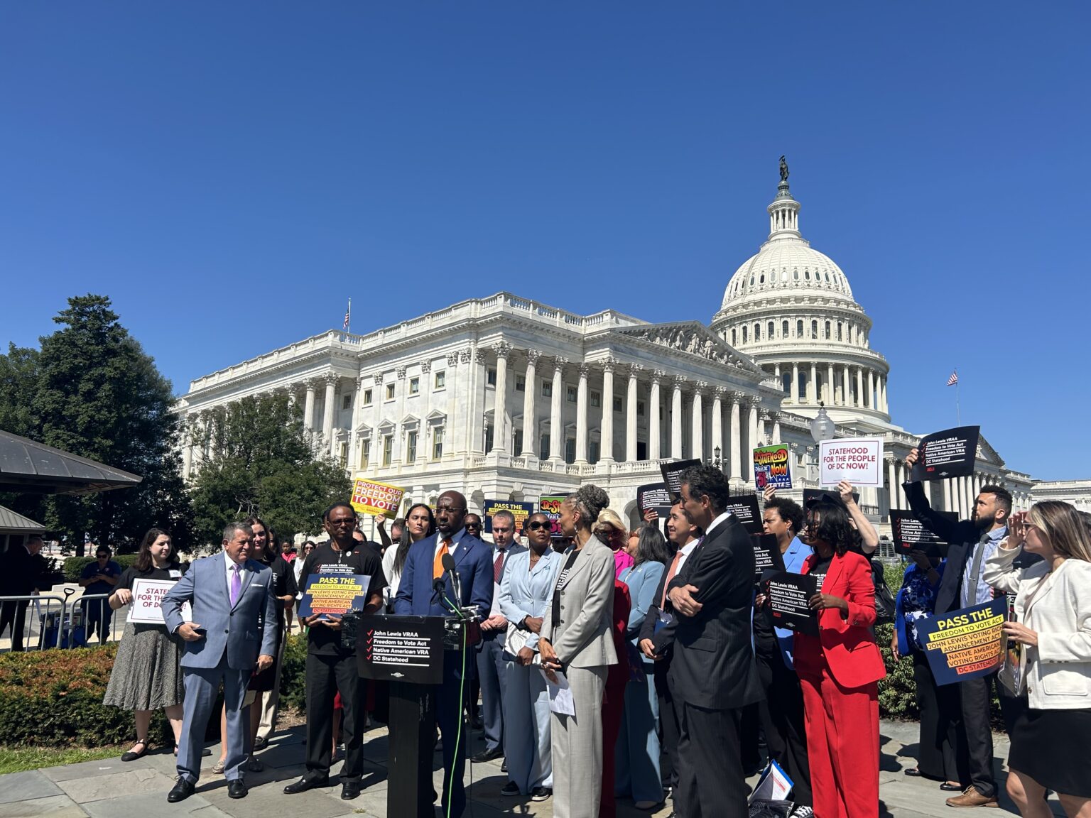 Congressional Democrats, Activists Renew Push for Passage of Four ...
