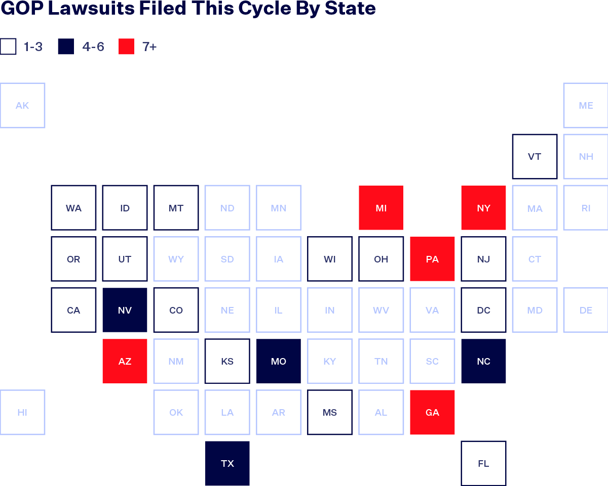 2023-2024 Litigation Report: The Most Litigated Election in History ...