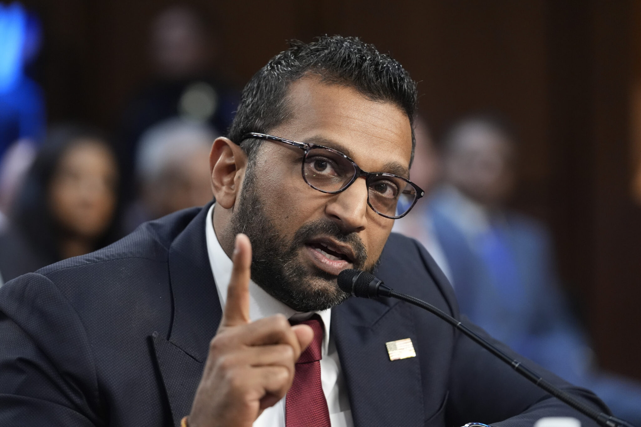 Kash Patel can’t say how many non-citizen voting probes FBI is pursuing ...