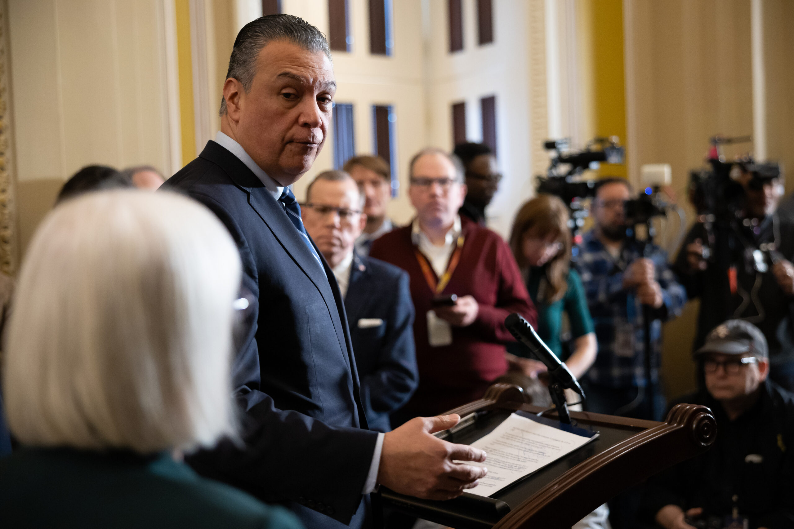 Democratic senators accuse Trump DOJ of ‘apparent ransom’ in push to ...