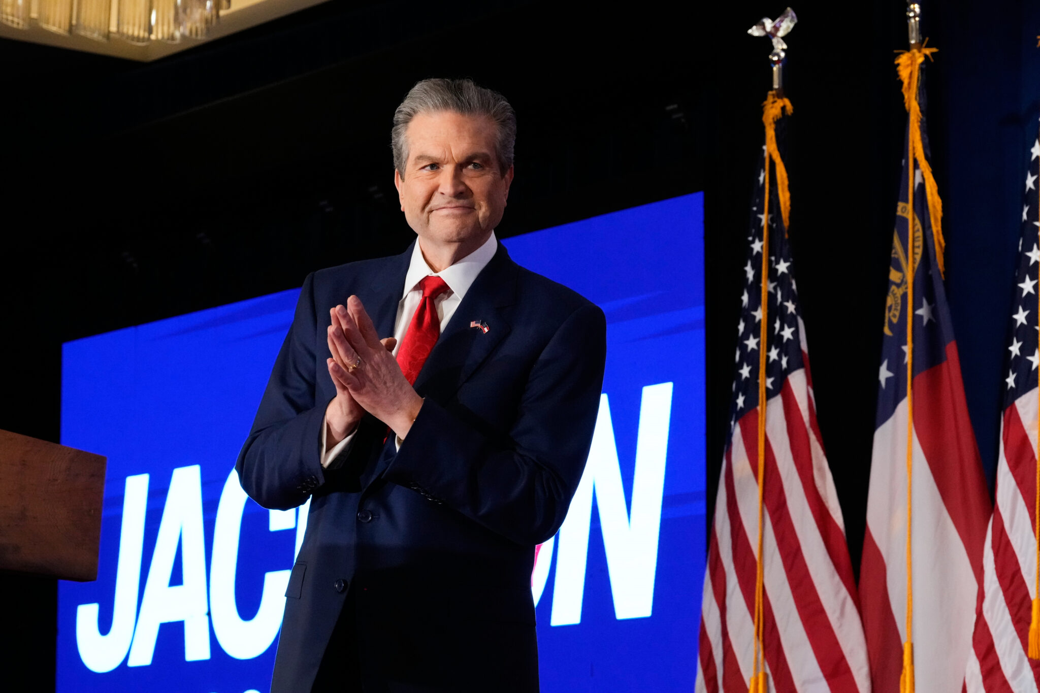 Election denier Rick Jackson wins Georgia GOP governor primary runoff ...